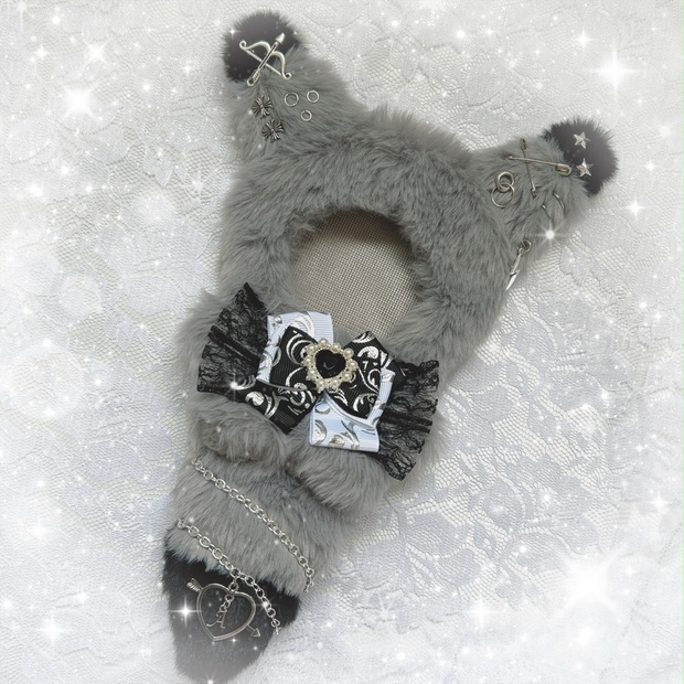 GLAY×BLACK きつね‎^⸝⸝ ﻌ ⸝⸝^ ぬい服 ︎ - Fu - taro . - BOOTH