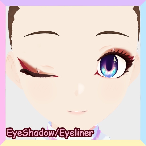 EyeShadow/Eyeliner pack - WolFlower - BOOTH