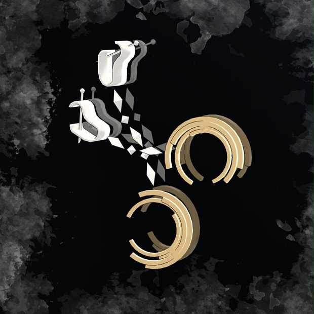 【3Dモデル】月ピアス【PhysBone設定済み】 - おぺぐCreation - BOOTH