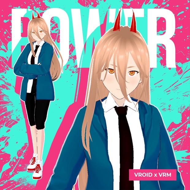 Power / パワー (Vroid VRM) - piaos - BOOTH
