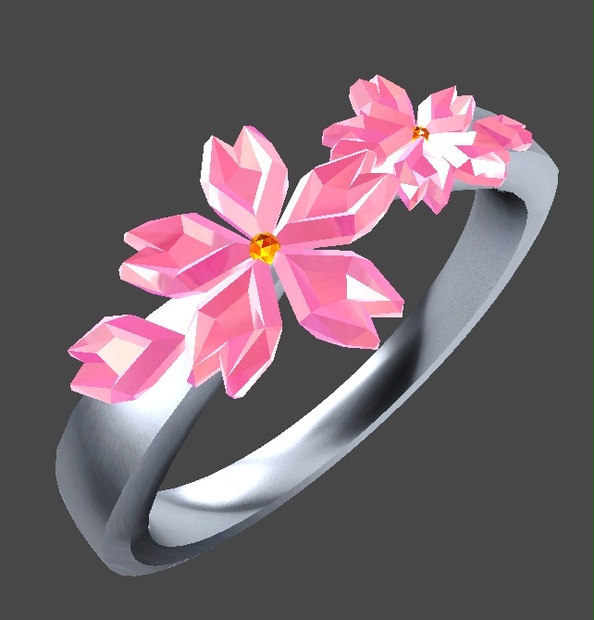 Sakura_Ring - AKN Lab - BOOTH