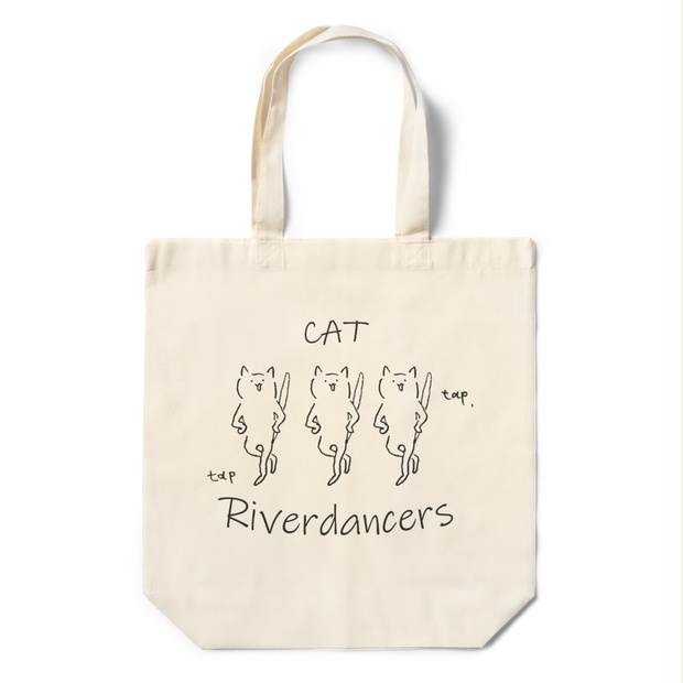 きゃっと・りばーだんさーず 【トートバッグ】 - moln-モルン- - BOOTH