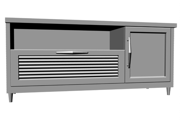 テレビ台 - 不破の素材屋さん - BOOTH