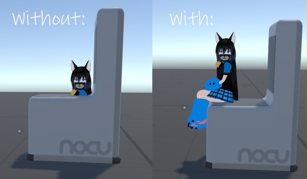 Auto-Calibration Chair Script for VRChat worlds [SDK3] - Reimajo - BOOTH