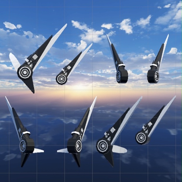 Robotic Ears & Horns VRChat - yisto - BOOTH