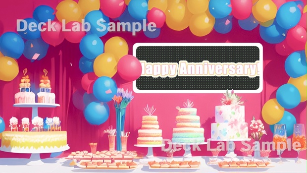 配信用背景素材【パーティー1】 - Deck Lab - BOOTH