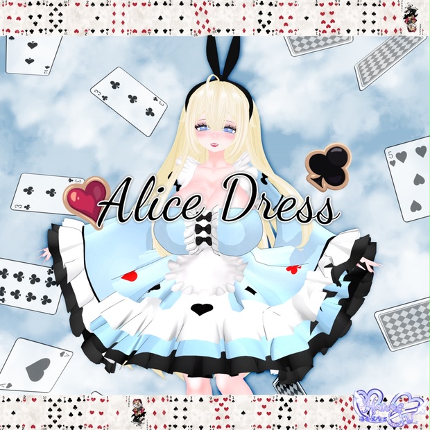 Alice Textures for 「 Lolita Maid Outfit Set 」 - はなえちゅ - BOOTH
