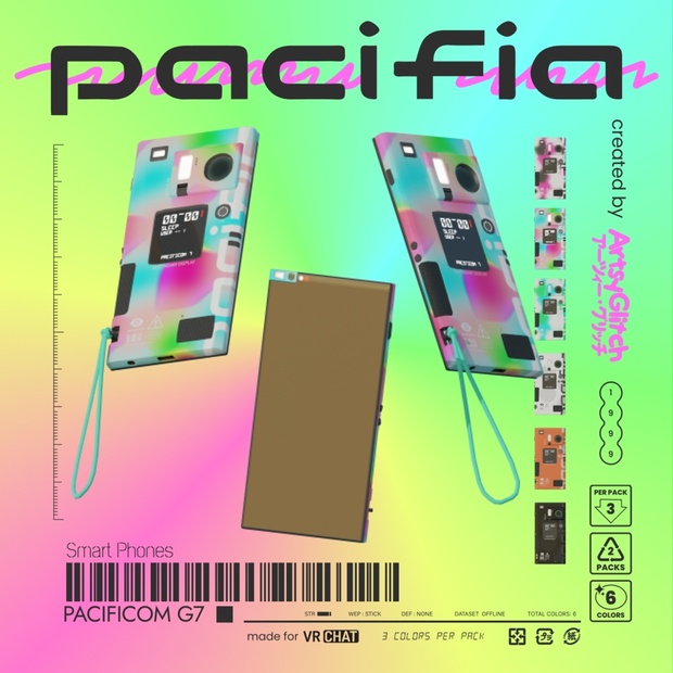 Pacificom G7 Smart Phone 【PACIFIA WARES】 - PACIFIA 🞮 Virtual Shop - BOOTH