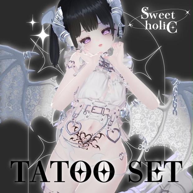 タトゥーセット tattoo set 2 #SH_texture - Sweet＊holiC - BOOTH