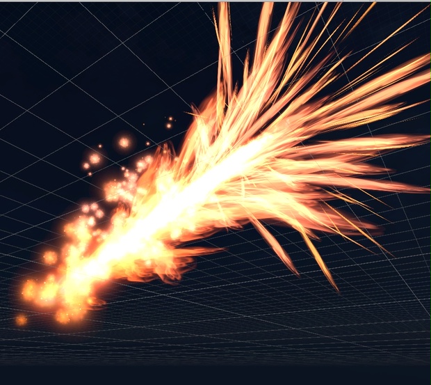 【Unity/VRChat】Controllable Fireball(Effects+TestAvatar) - Mayuca - BOOTH