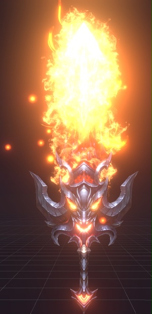【Unity/VRChat】Fiery Sword(Effects+Sword) - Mayuca - BOOTH