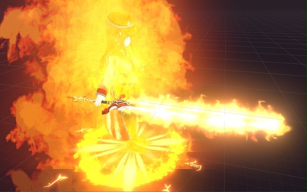 【Unity/VRChat】Hellfire Avatar (Effects+Test Avatar SDK 3.0+Controllable ...