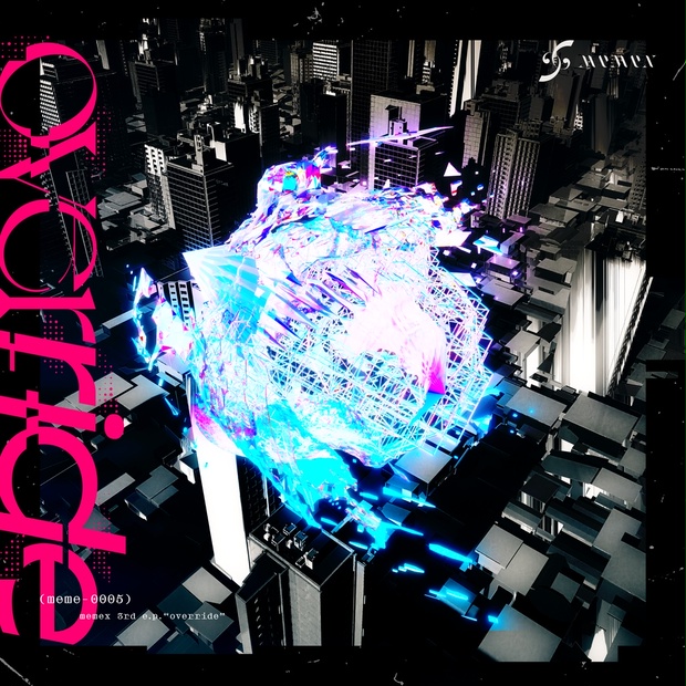 memex 3rd e.p. 『override』（物理CD） - memex - BOOTH