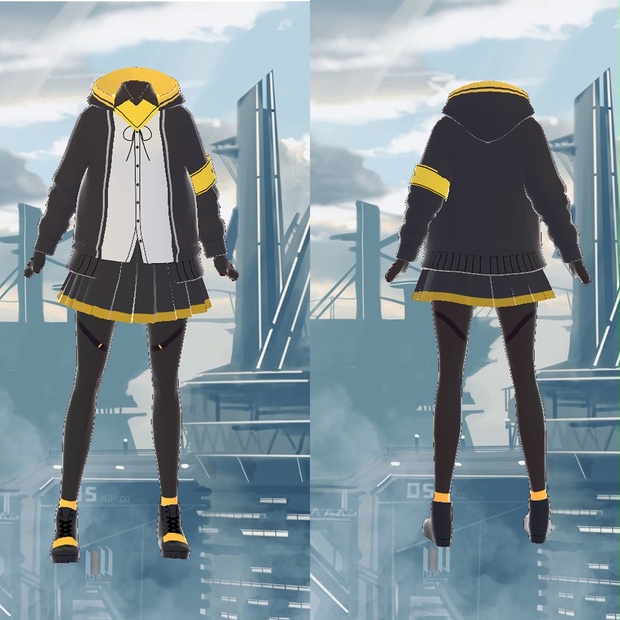 [VRoid Stable] Girls' Frontline - UMP45 Outfit - paw1821 - BOOTH