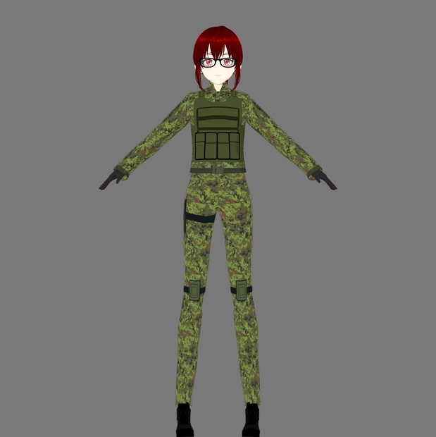 Estonian Army Vroid Combat Uniform - koki Najma - BOOTH