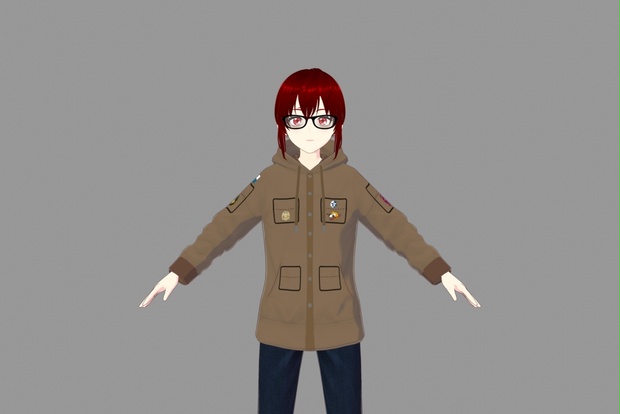 AC7 "Trigger" Vroid Hoodie - koki Najma - BOOTH