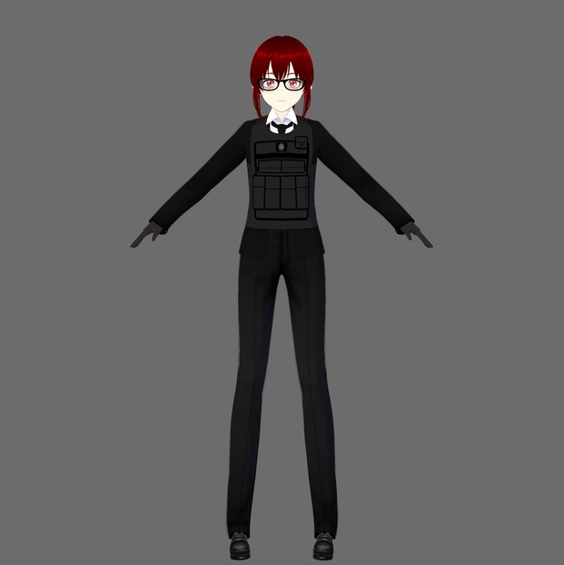 SCP MTF Delta-5 ("Front Runners") Vroid Outfit - koki Najma - BOOTH