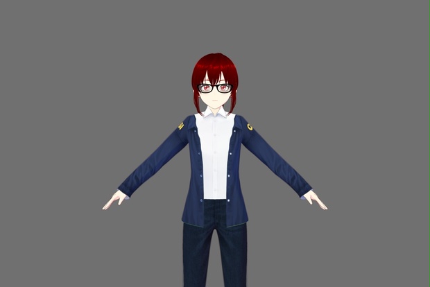 Crime Scene Investigator (CSI) Vroid Jacket - koki Najma - BOOTH