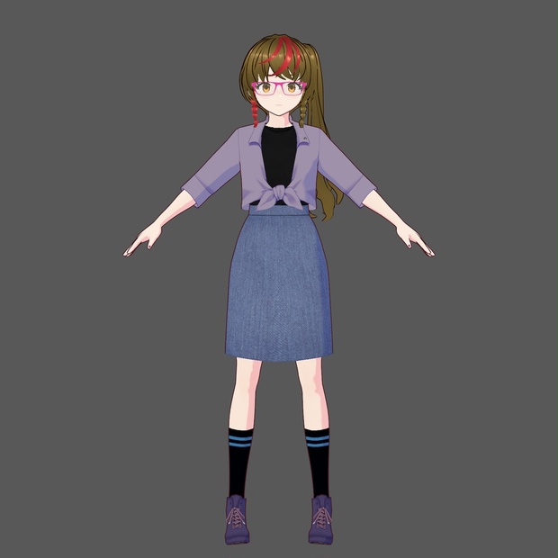 OG Character 12 Vroid Model - koki Najma - BOOTH