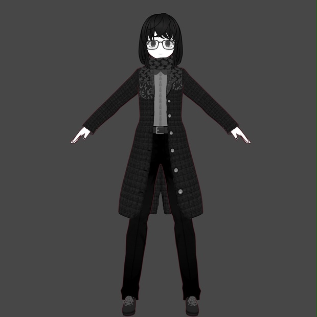 OG Character 24 Vroid Model - koki Najma - BOOTH