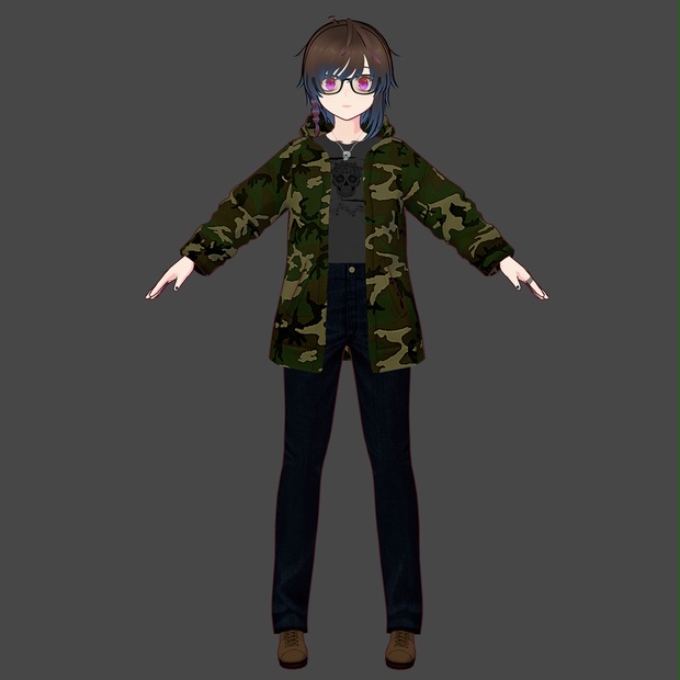 OG Character 25 Vroid Model - koki Najma - BOOTH