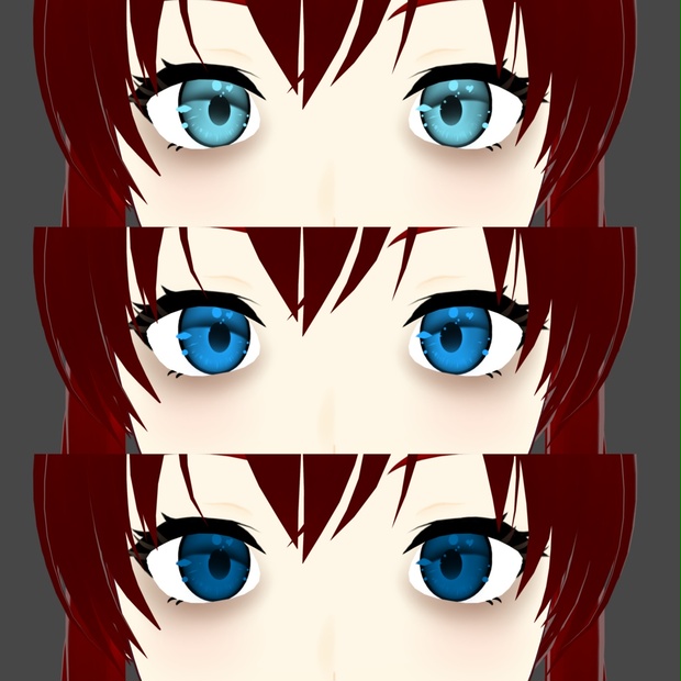 Blue Eye Texture Vroid Pack - koki Najma - BOOTH