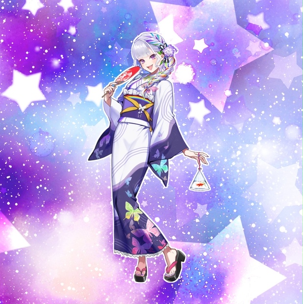 ミニタオル/虹色エンリ - corecatis - BOOTH