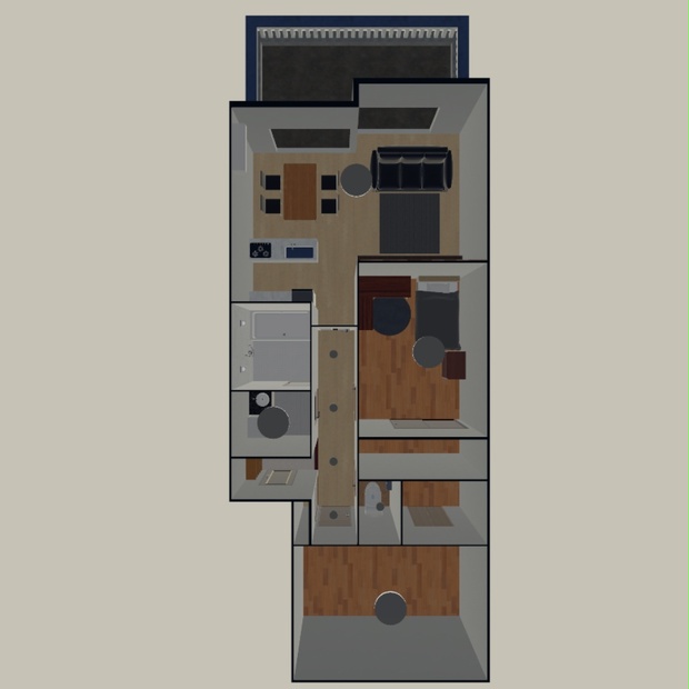 ️40%OFF ️【VRChat向け】2LDKマンションルーム / Flatroom - エルネShop - BOOTH