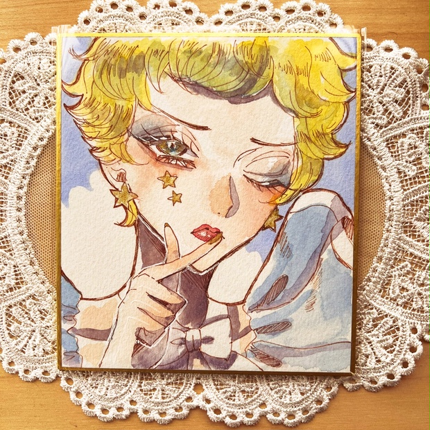 創作子【アナログ色紙】 - 💌Mero letter💌 - BOOTH