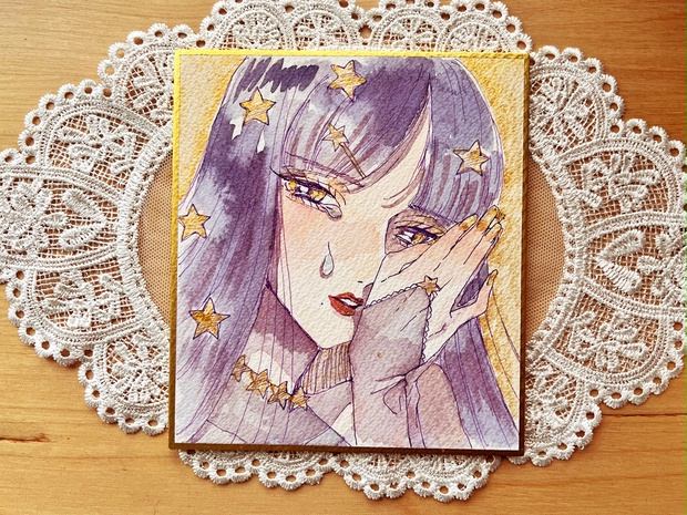 キラキラ光る【アナログ色紙】 - 💌Mero letter💌 - BOOTH