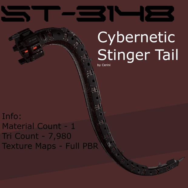 Stinger Tail ST-3438 - cerini3d - BOOTH