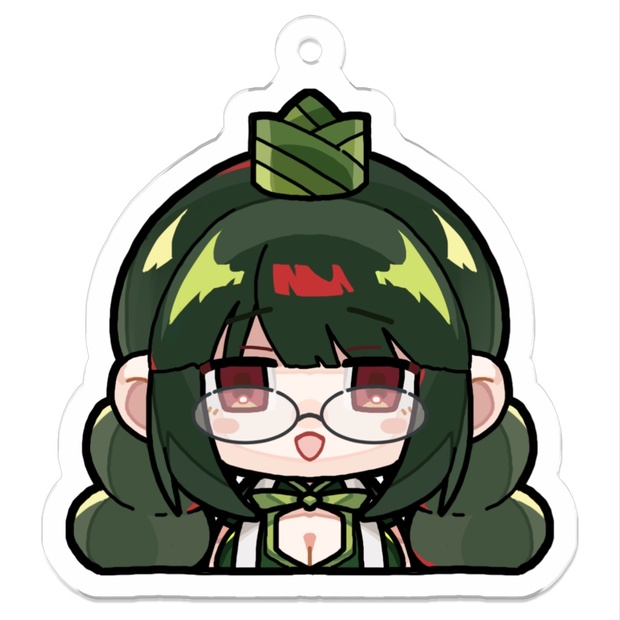 【PSI特区】アクリルキーホルダー(カゴメ) 50×50 - azure dawn - BOOTH