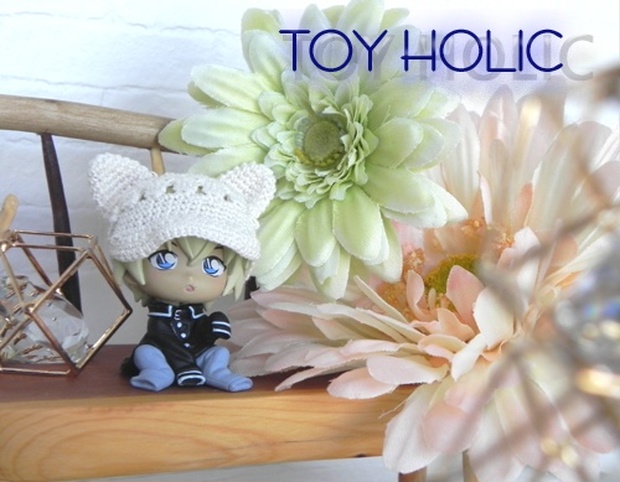 【過去作品】No.28 DCちぢませ隊 ねこ耳キャスケット＜白＞ - TOY HOLIC - BOOTH