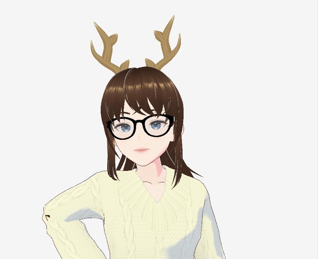 VRoid Deer Antlers - jesskecreations - BOOTH