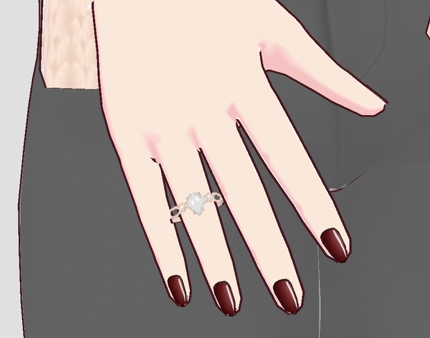 VRoid Rose Gold Ring Texture - jesskecreations - BOOTH