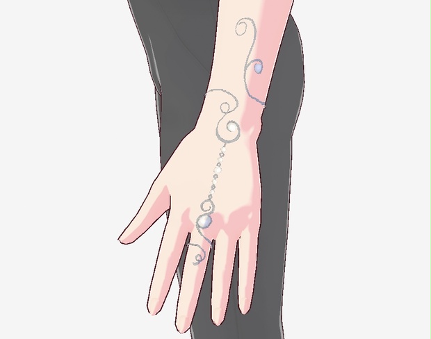 VRoid Pearl Ring Bracelet - jesskecreations - BOOTH