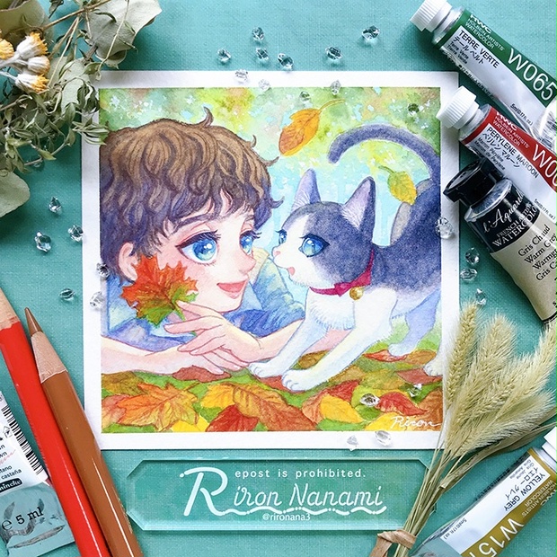 【原画】おそろいだね - アトリエNanami - BOOTH