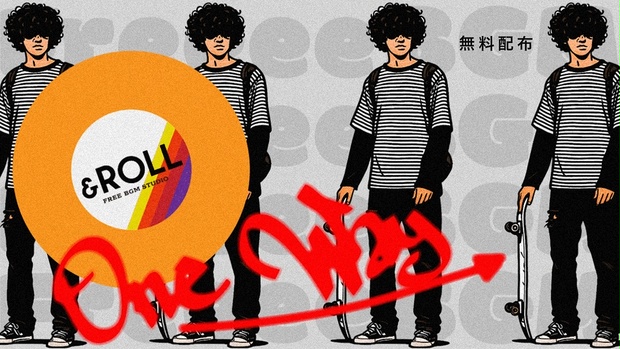 [無料フリーBGM] One way 〜人生片道！〜 ストレートなロックナンバー - androll-bgmst - BOOTH