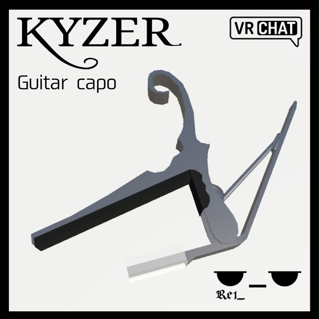 【無料】KYZER_guitar capo - 雑貨屋Re1_ - BOOTH