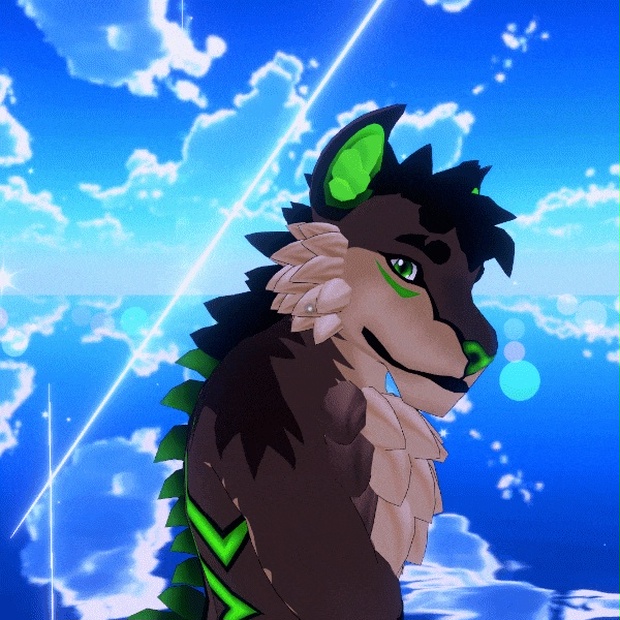 Dreadlion - Species Hybrid (Lion + Dragon) Avatar VrChat Model - No ...