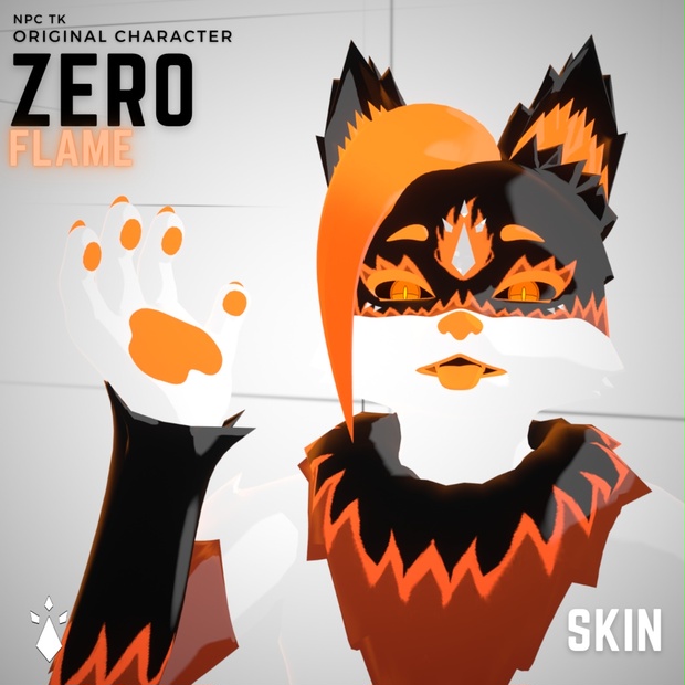[Skin] Zero - Flame - - TK Metaverse - BOOTH