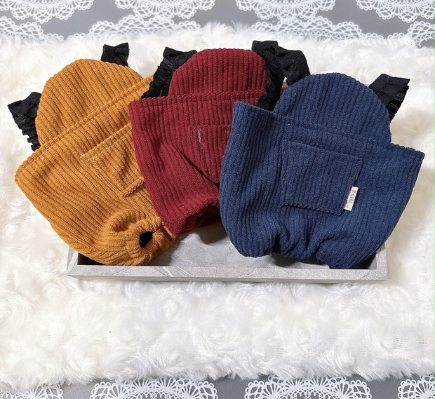 モンちゃん用サロペット(コーデュロイ) - R-CHU - BOOTH