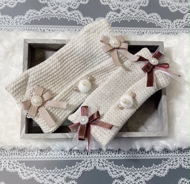 ネコ耳スクエアニット帽 - R-CHU - BOOTH