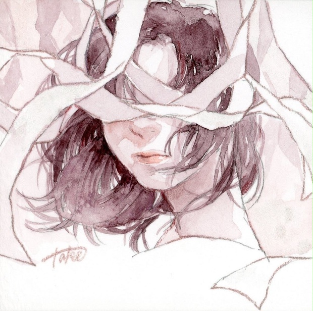 豆色紙原画 - 0-0t--k - BOOTH