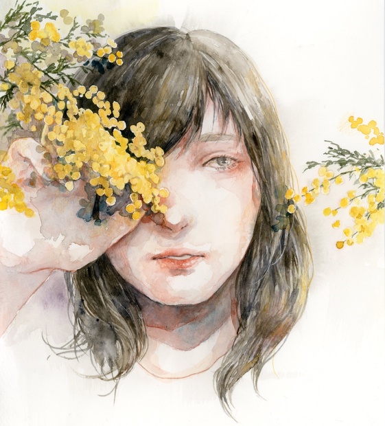 [F2サイズ]原画 - 0-0t--k - BOOTH