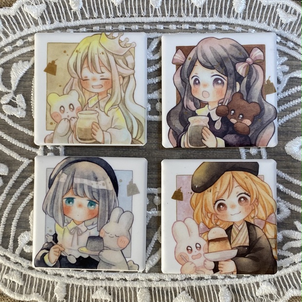 缶マグネット【プリン】 - nanairo - BOOTH