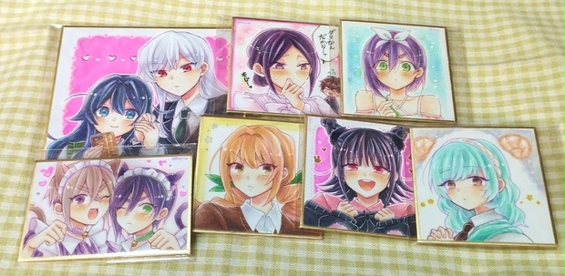 【100カノ】色紙 - Wan3 - BOOTH