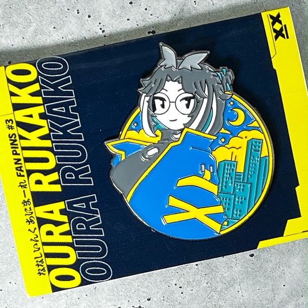 大浦るかこ 第二衣装 二次創作ピンズ - XOO - BOOTH