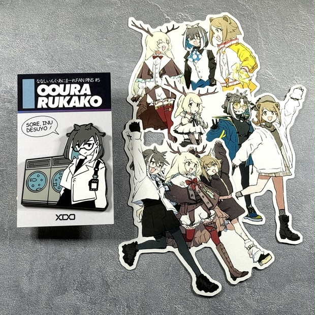大浦るかこ 二次創作ピンズ - XOO - BOOTH