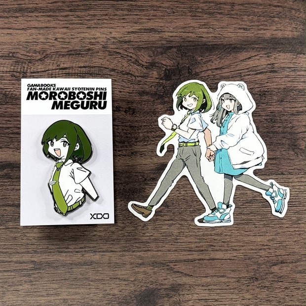 諸星めぐる 二次創作ピンズ・ピンバッジ - XOO - BOOTH